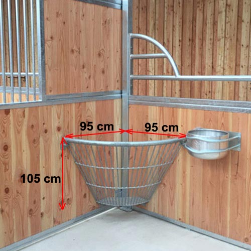 Râtelier HAY BOX pour Cheval